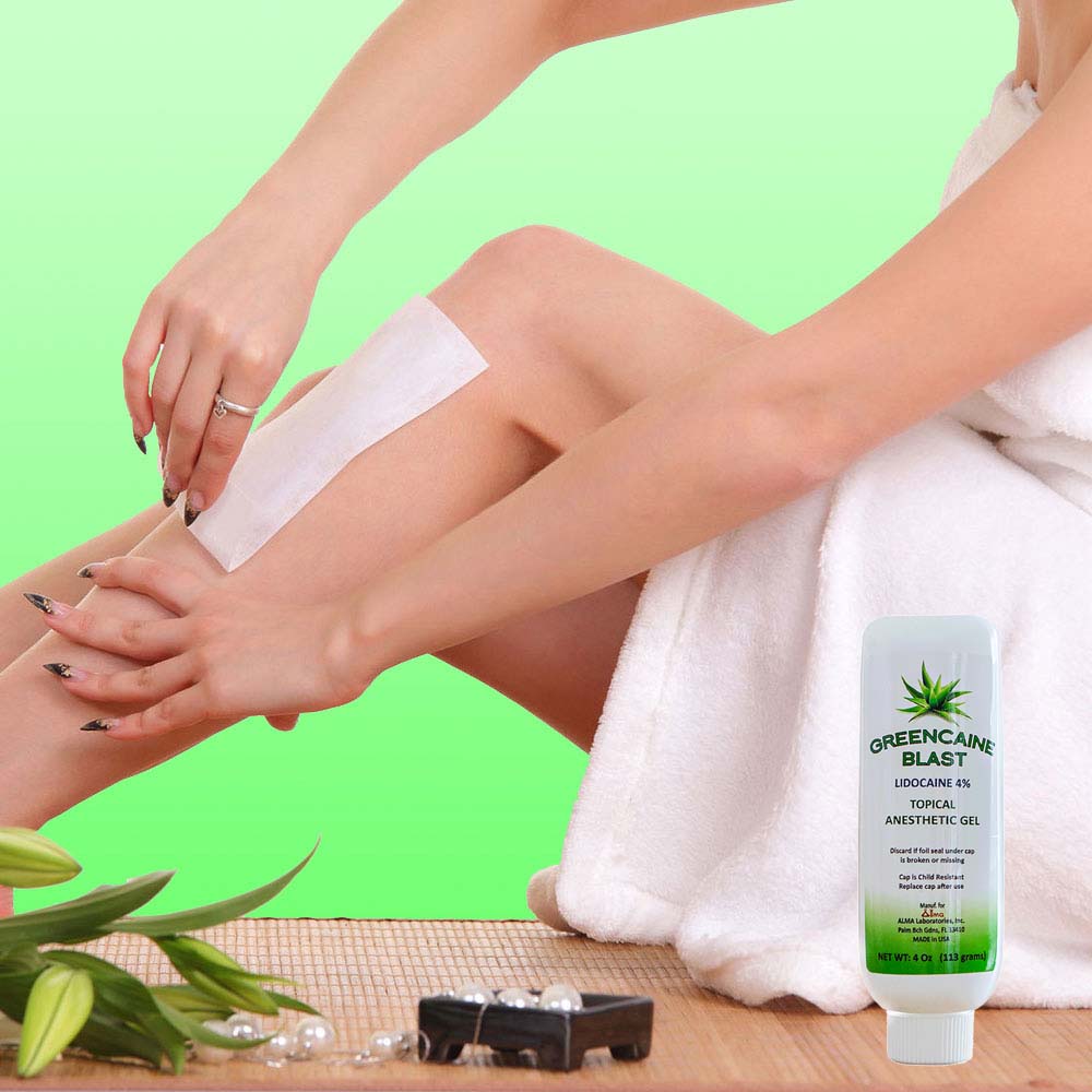 GREENCAINE BLAST numbing cream for relief of pain and itching ...